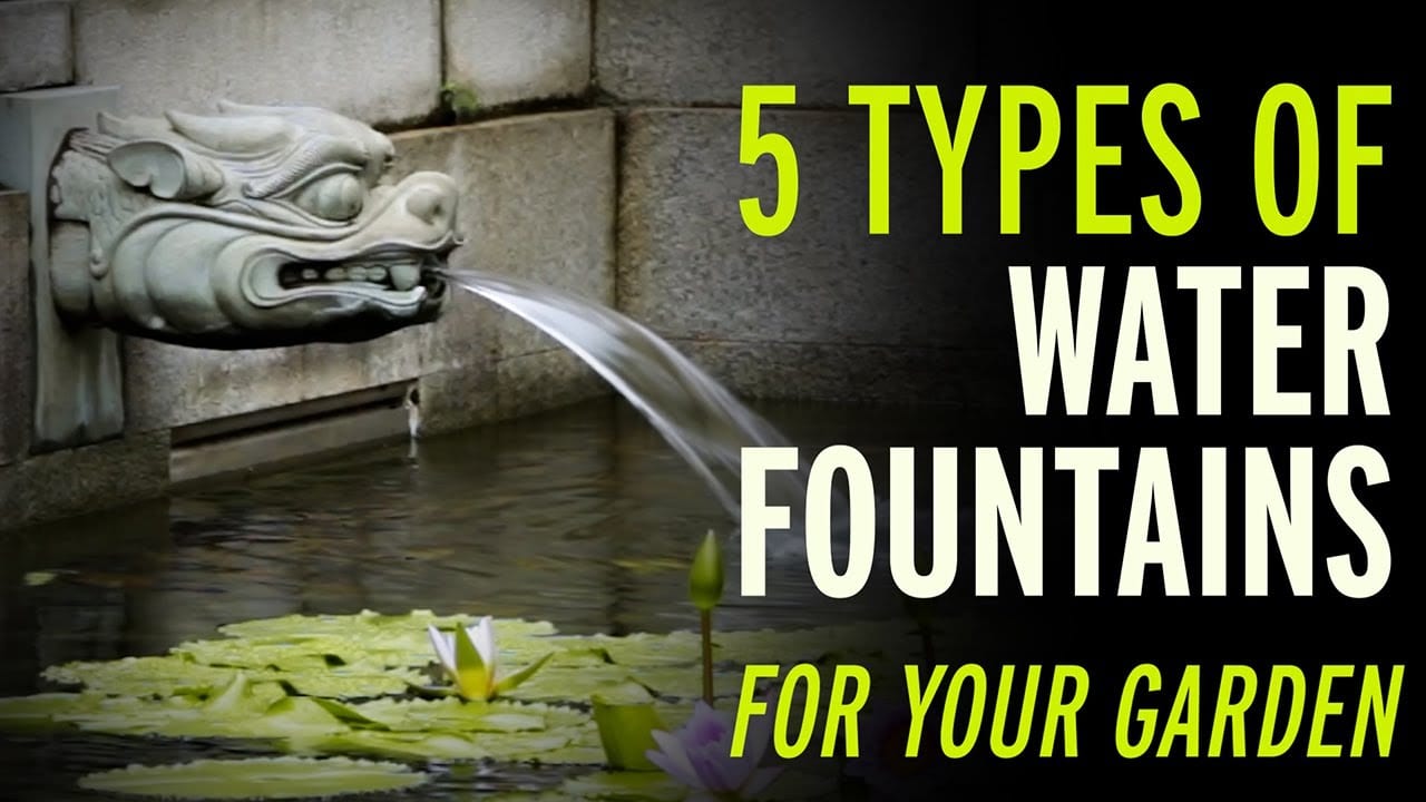 Fountains and Waterfalls: The 5 Types of Water Features - Aerate